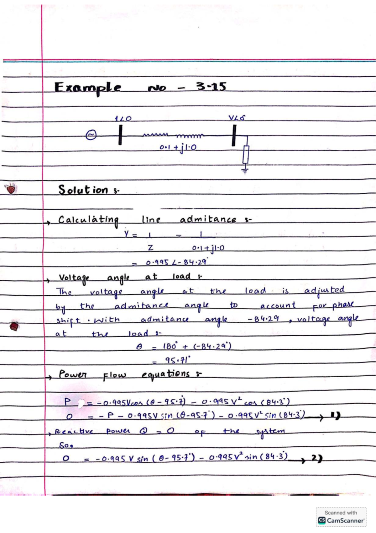 Assignment 5 - One-Line Diagram Analysis for VLS 2 I 0.1 - Studocu