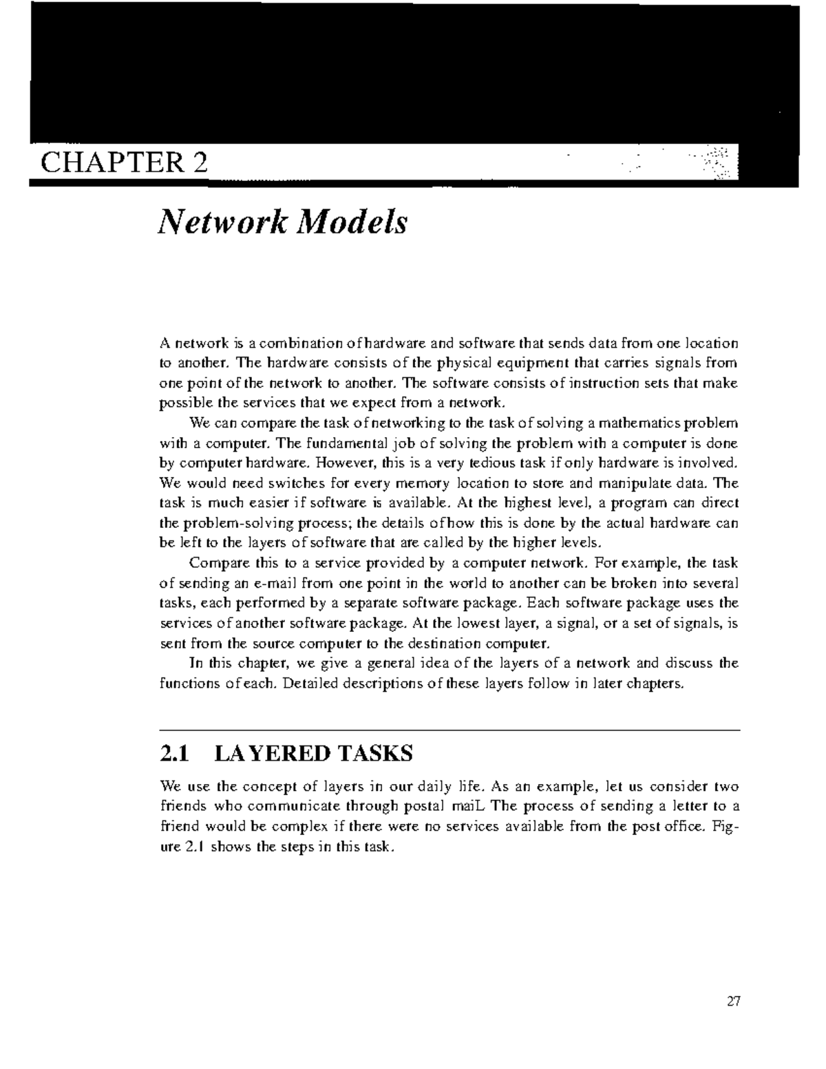 CHAPTER 2: Network Models and OSI Layers Overview - Studocu