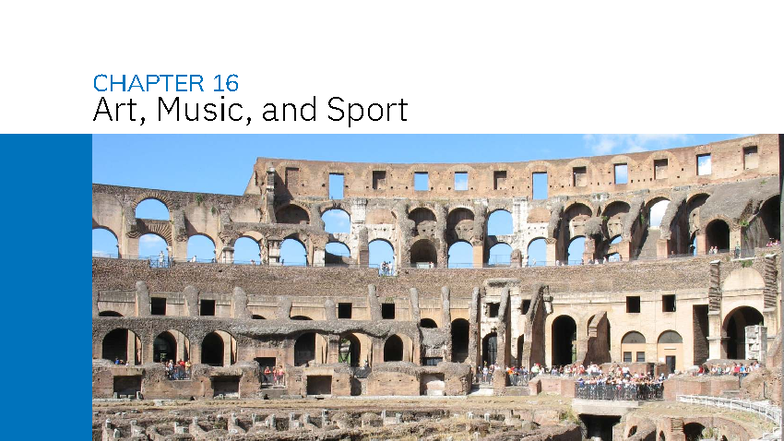 Exploring Resistance: Anthropology of Art, Music, and Sport (CH 16 ...