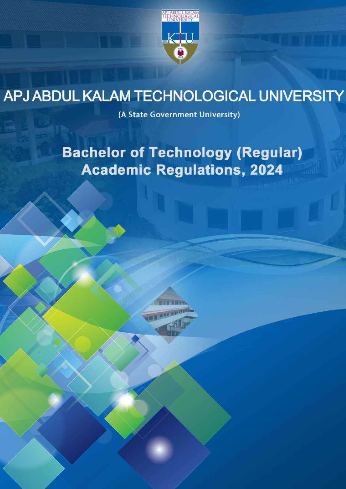 B. Tech Academic Regulations 2024 - APJ Abdul Kalam Technological University - Studocu