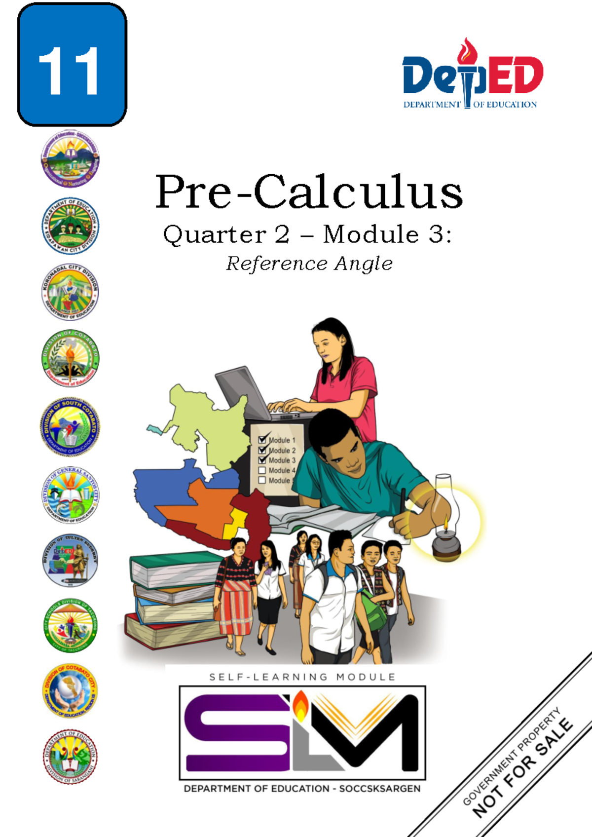 Pre-Calculus Grade 11 SLM: Reference Angle Q2 - Module 3 - Studocu
