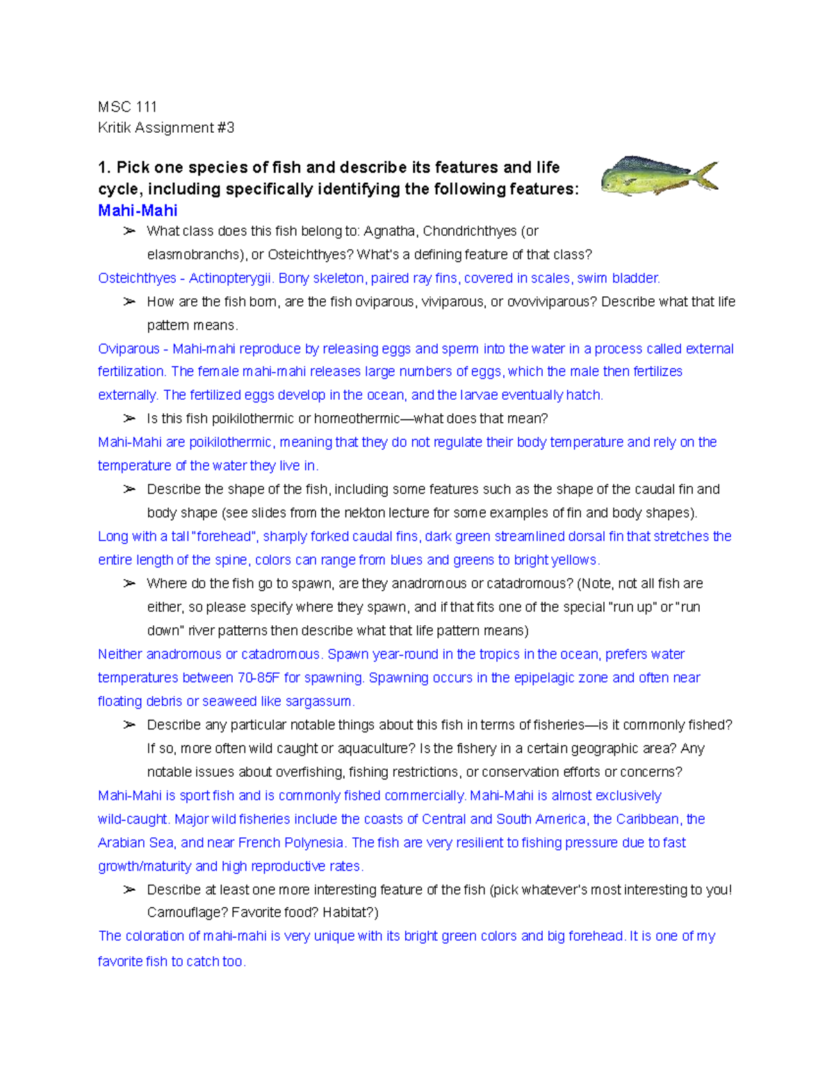 MSC 111 - Kritik Assignment 3: Fish Species Features & Southern Ocean ...