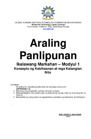 ADM Math-3 Module-5- Final - Mathematics Quarter 4 – Module 5 : Pagpapakita, Pagrerepresenta at ...