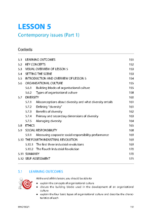 MNG1502 - Unisa - Management 1A - Studocu