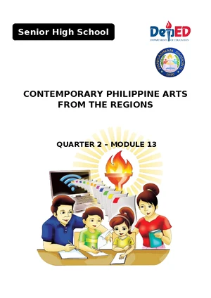 Division SLM CPAR Q2 Module 14: Contemporary Arts Techniques and ...