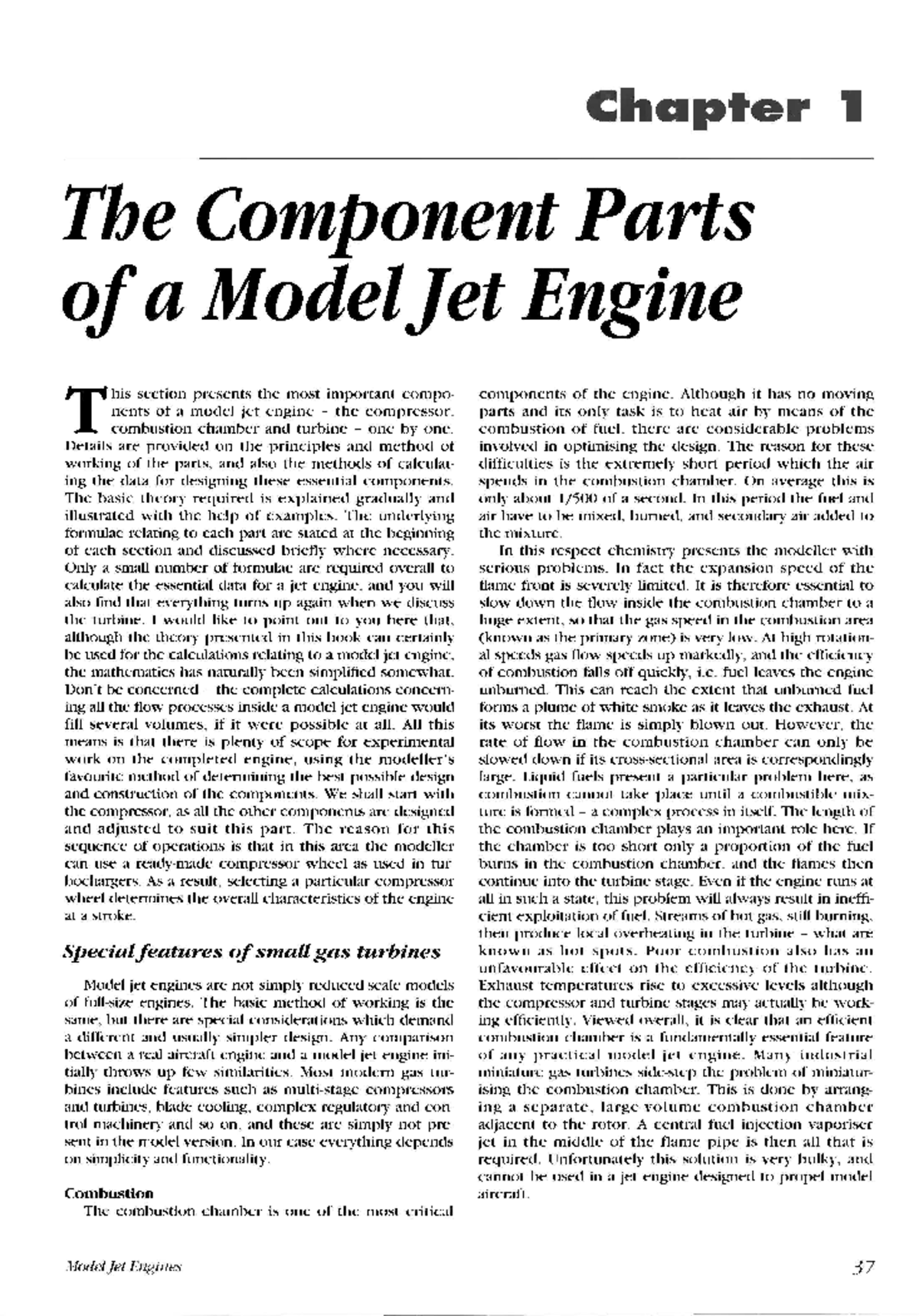 Model Jet Engines: Key Components and Design Principles (KJ 101) - Studocu