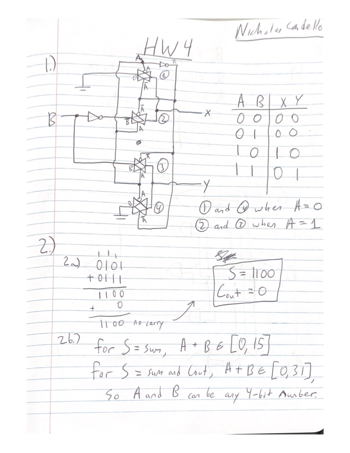 HW4 ECE 2020 - Analysis and Solutions for Homework 4 - Studocu