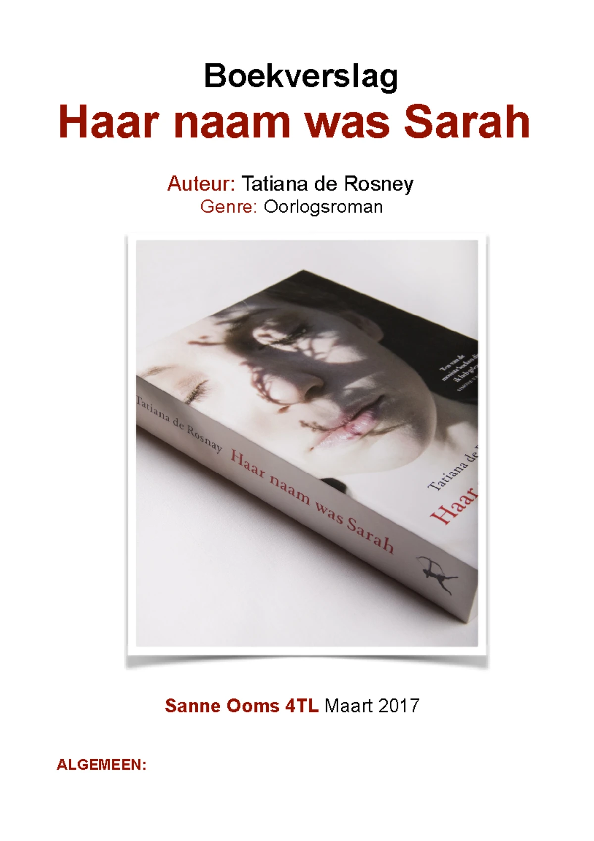 Recensie Isabelle - Recensie Tessa de Loo – Isabelle Isabelle is een ...