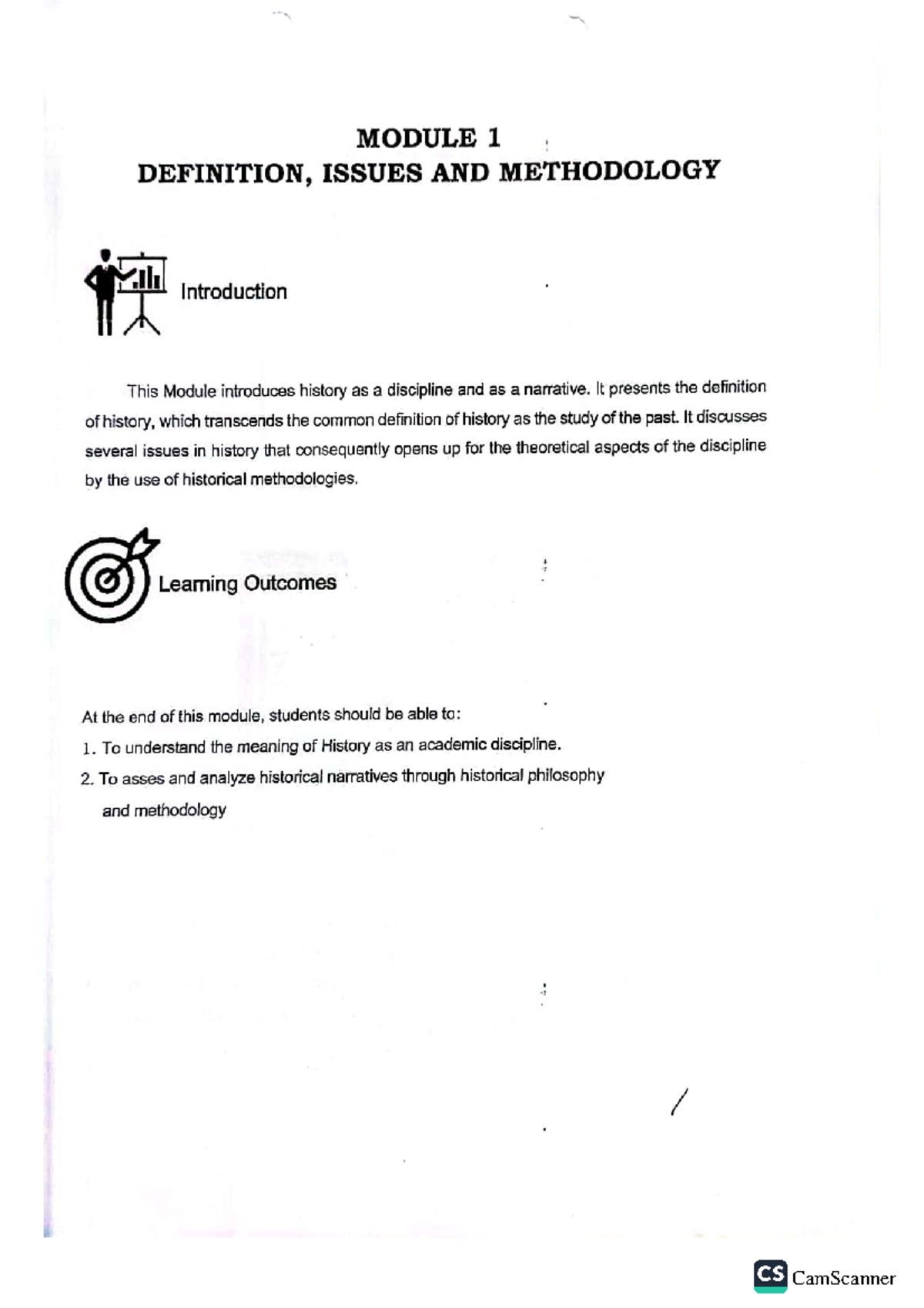 Chapter 1. Definition, Issues and Methology - MODULE 1 DEFINITION ...