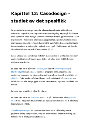 Kapittel 6 - Observasjoner - Kapittel 6: Observasjoner Å samle data gjennom observasjon ...