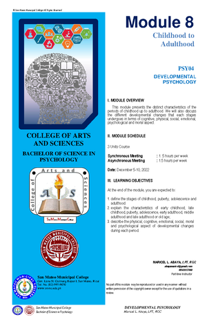 Module 2 Man as a Person - Ethics - Module 2 MAN AS A PERSON MARICEL L ...