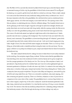 Analysis of New Boy by Steph Green & Roddy Doyle - Film Studies ...