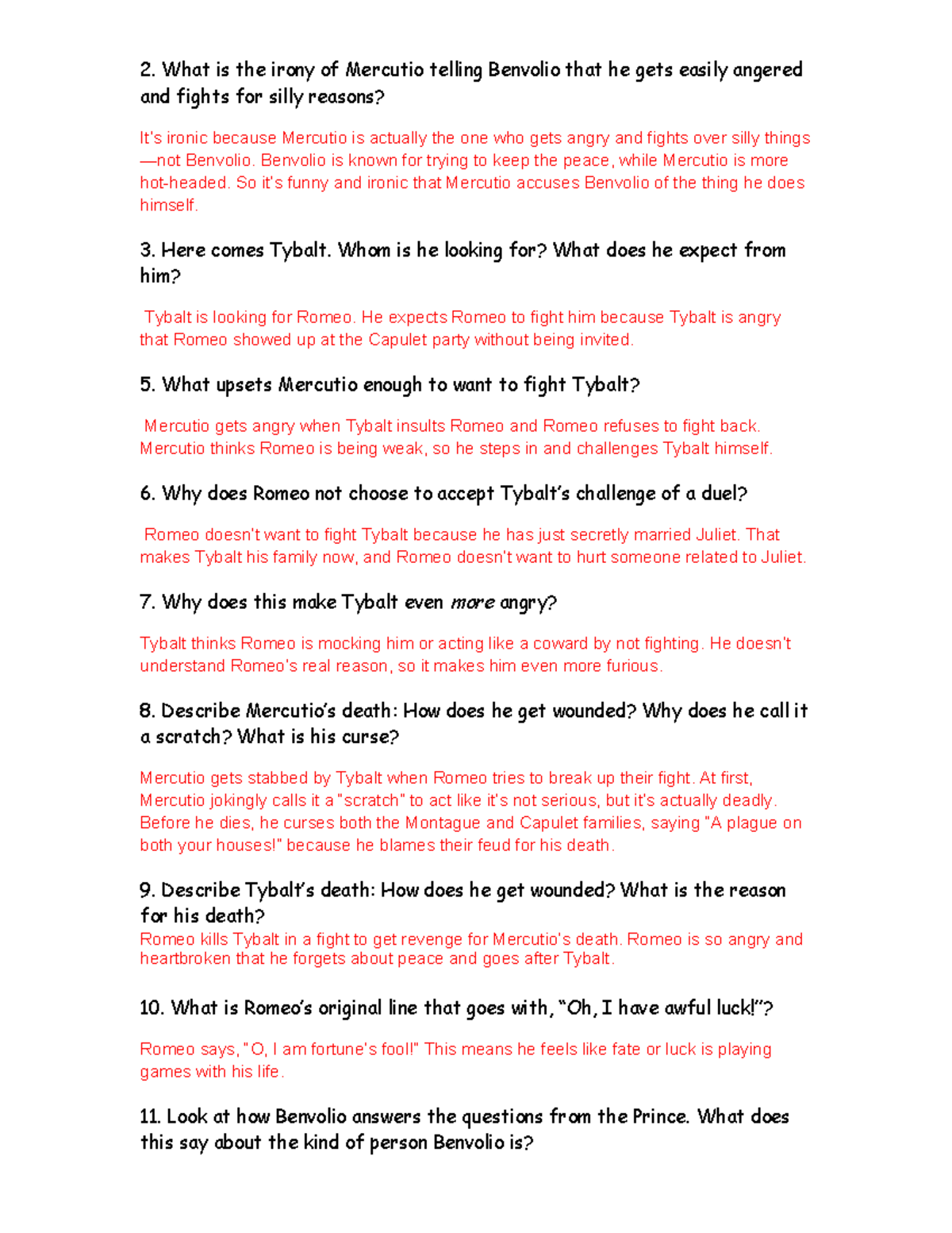 Romeo and Juliet Study Guide: Act Reactions & Key Themes Analysis - Studocu