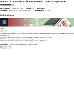 Control Formativo Semana 01 - Cálculo Diferencial e Integral (FMMA115) - Studocu