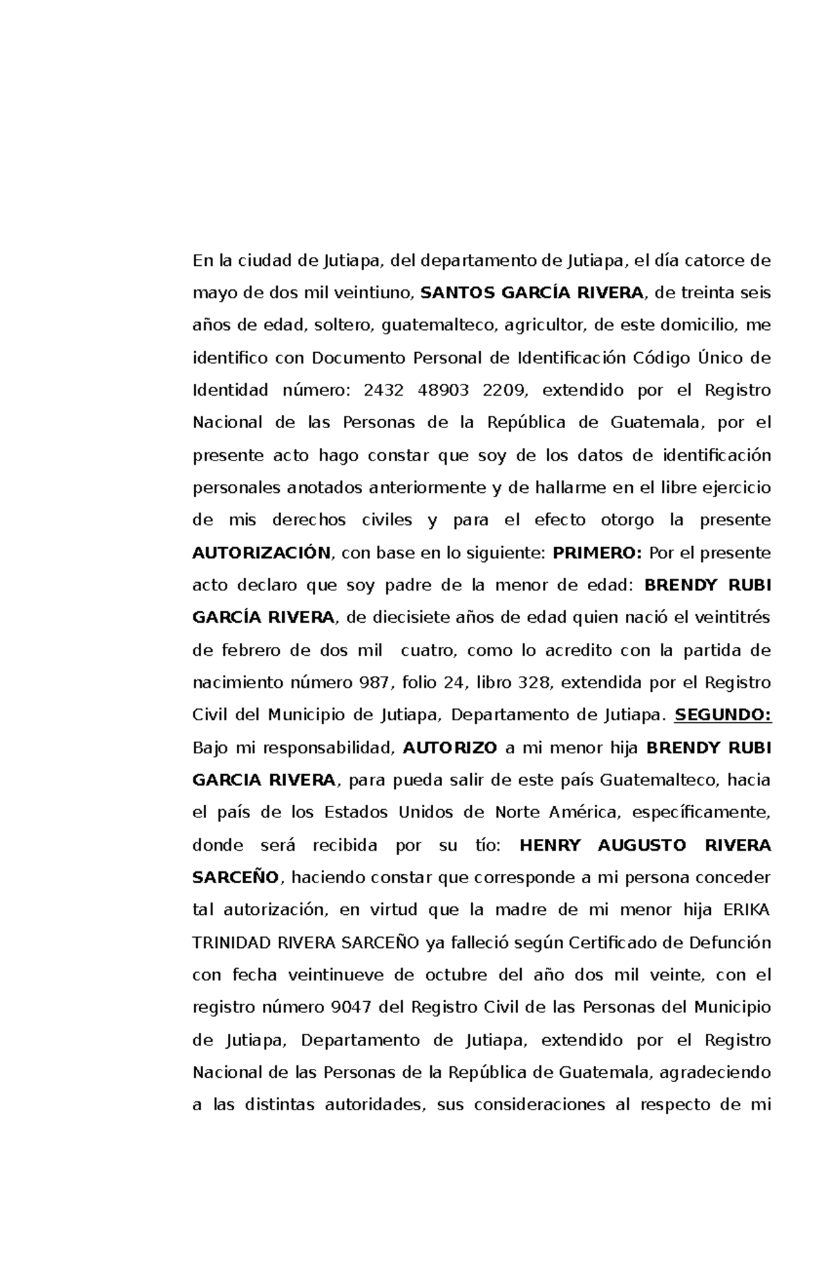 Hoja De Trabajo Sobre Derechos Civiles