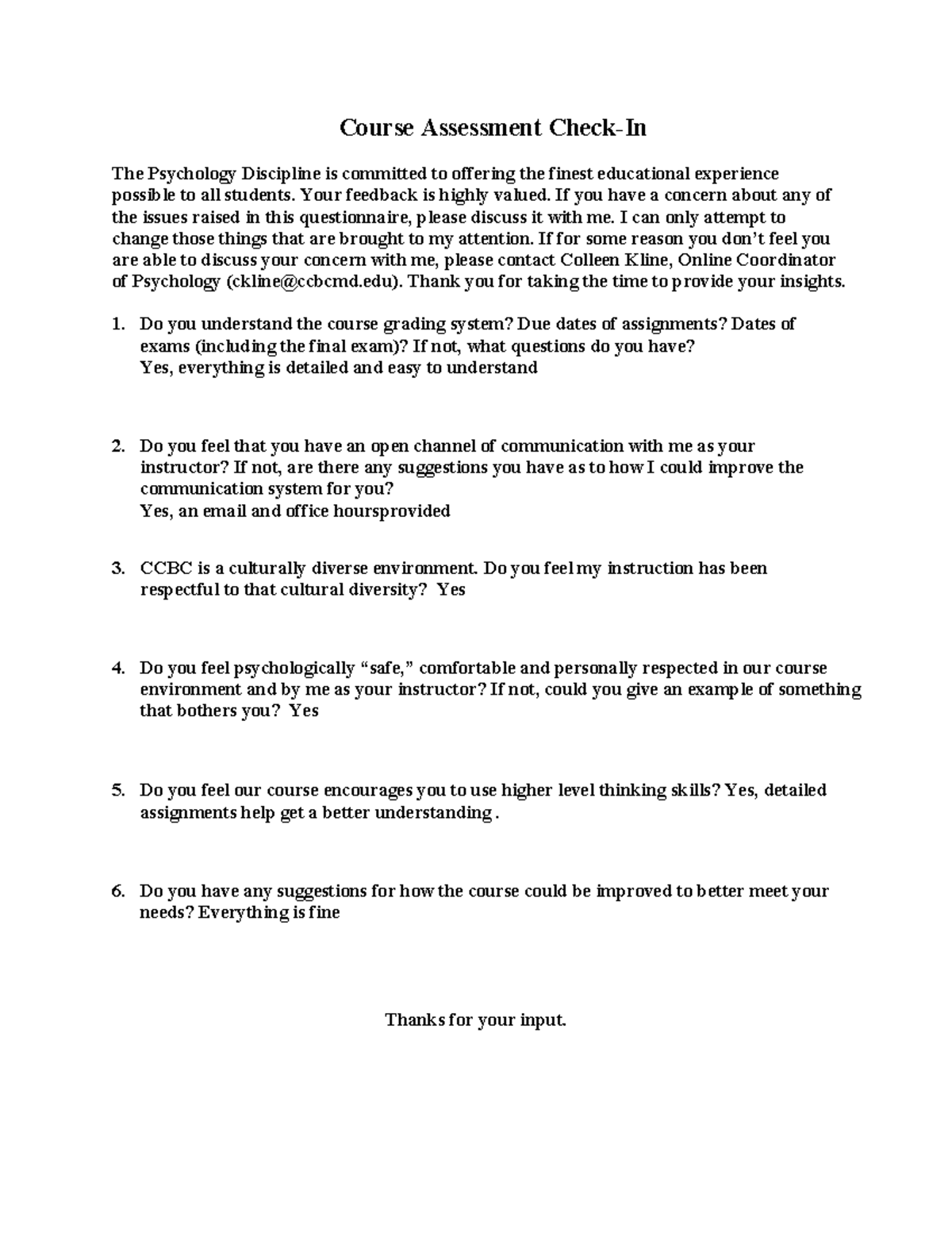 Course Assessment Check-In Miguiel Armstrong copy - Course Assessment ...