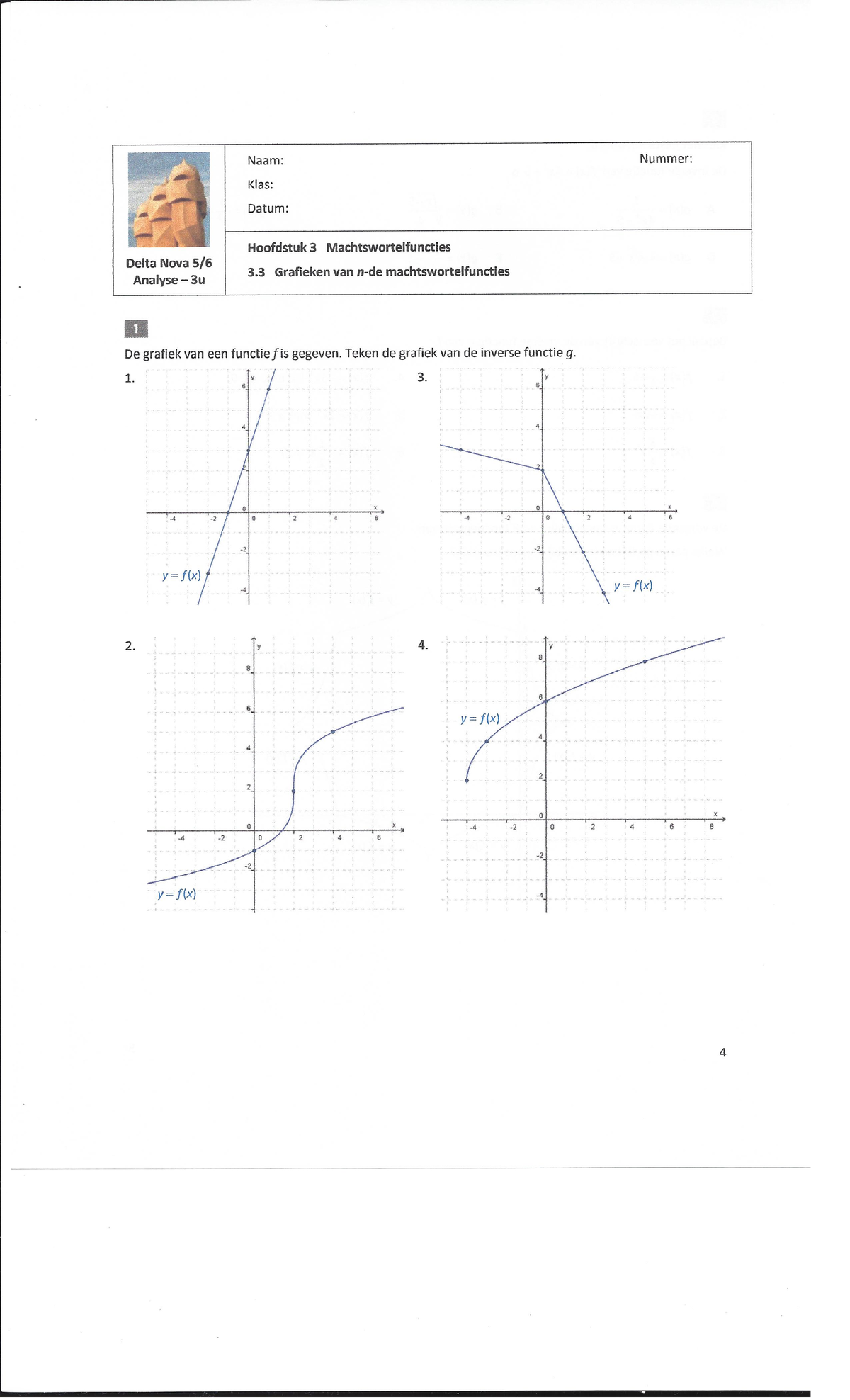 5 SW Coronataak Inverse functie - Wiskunde: calculus en lineaire ...