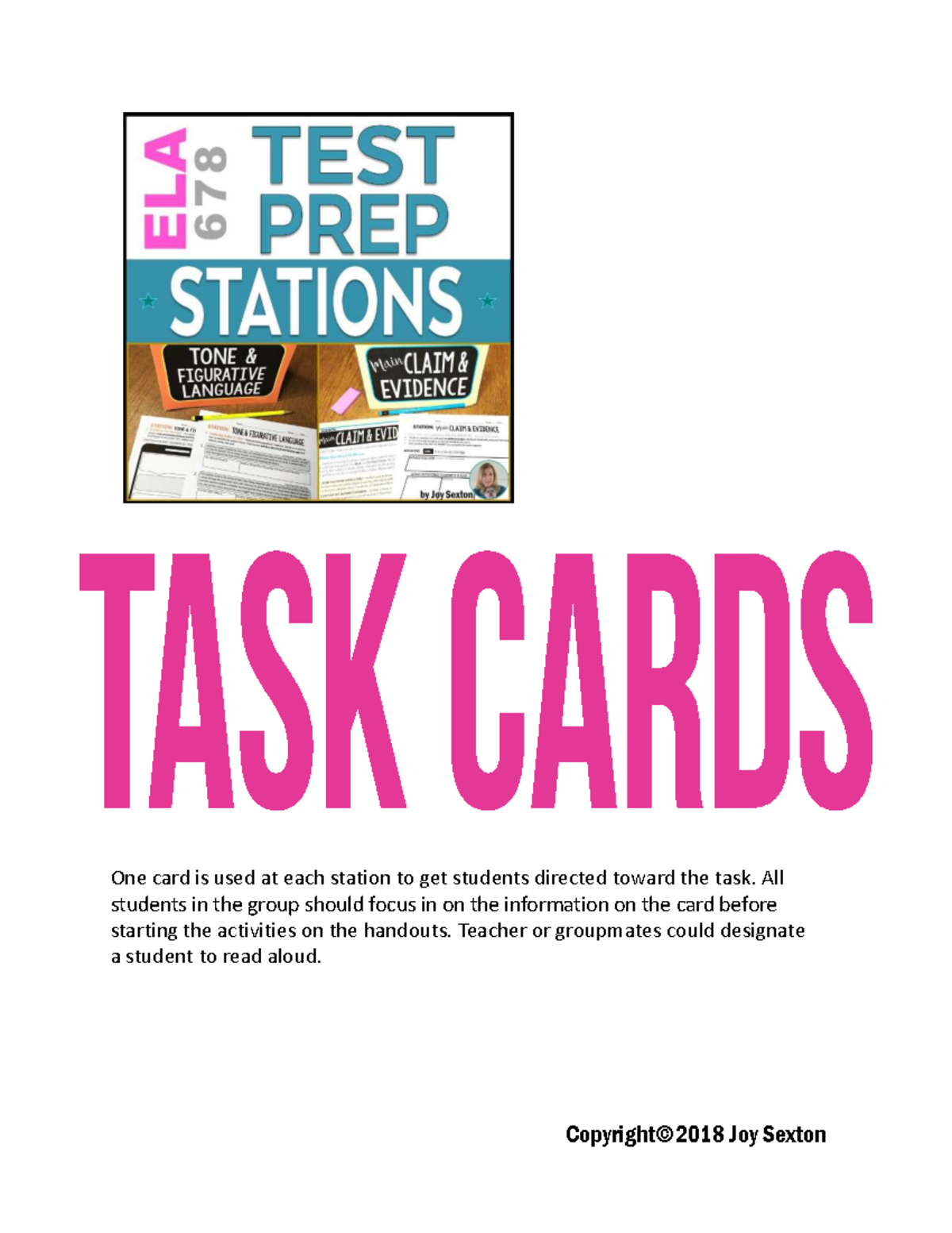 TPstations-TASK Cards: Group Activity Directions and Guidelines - Studocu