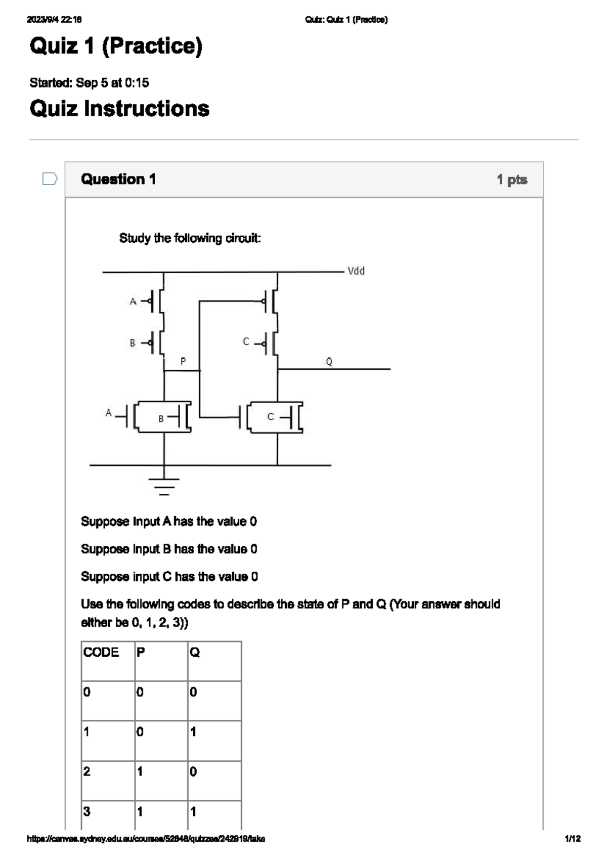 Quiz Question Bank for ELEC 1601 - Studocu