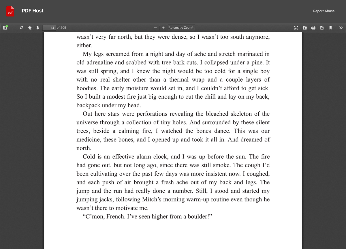 The Marrow Thieves: A Reflection on Survival and Nature - Studocu