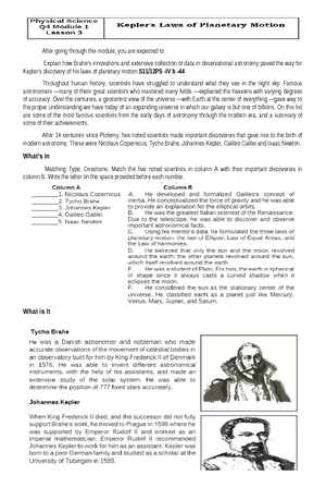 Q4 Module 1 Explain how greek knew Earth is spherical - Physical ...