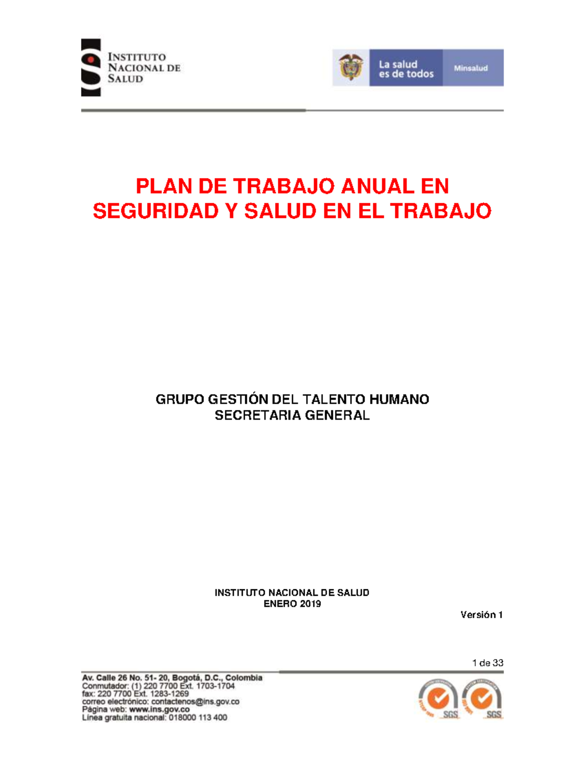 Cronograma de actividades ejemplo - PLAN DE TRABAJO ANUAL EN SEGURIDAD Y SALUD EN EL TRABAJO ...