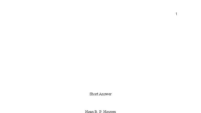 COMM1032: Short Answer on Writing as Technology - Nguyen - Studocu