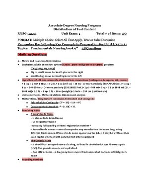 [Solved] ati exam for infection control and isolation - Foundations of ...