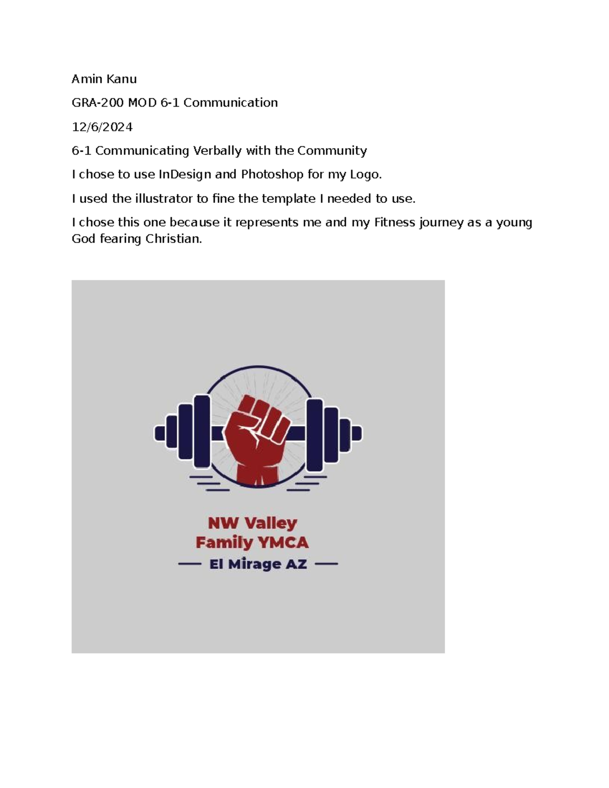 GRA-200 Module 6-1: Communicating Verbally Through Design Choices - Studocu