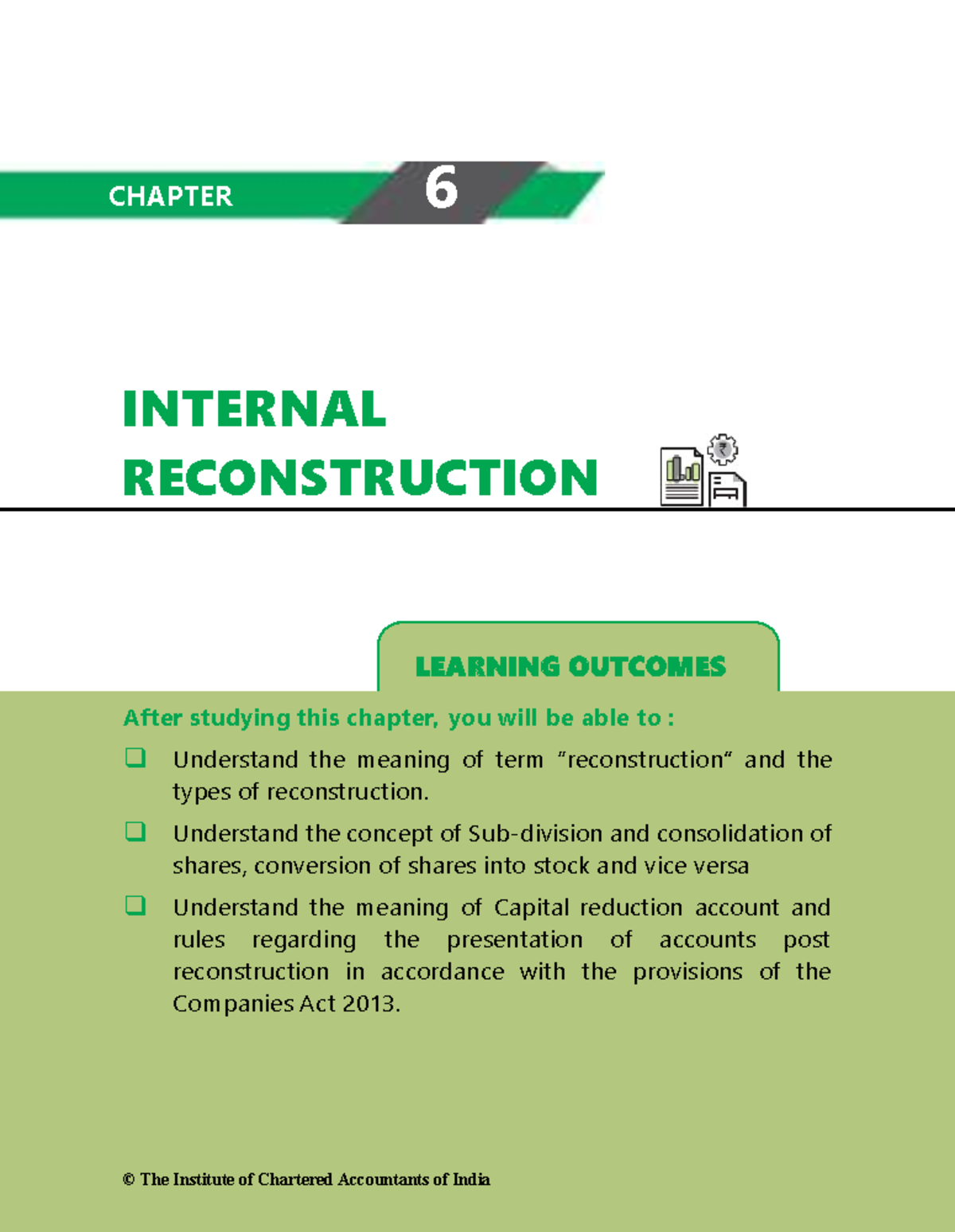 Chapter 6: Internal Reconstruction in Advanced Accounting (ACC 07) - Studocu