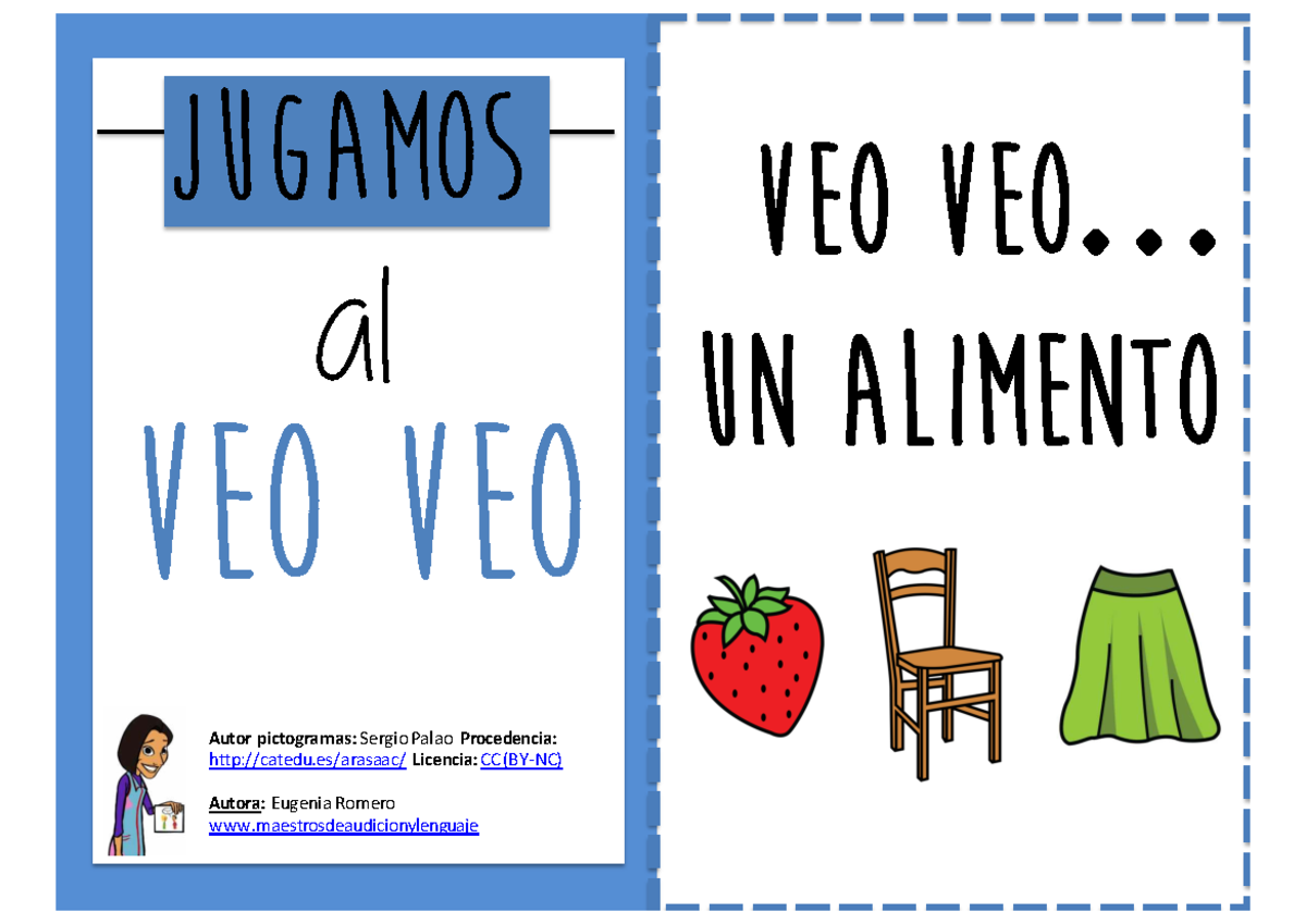 JUGAMOS al Veo Veo - Juegos para Ampliar Vocabulario - Studocu