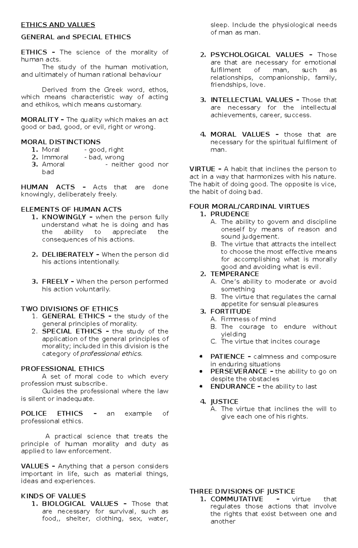 Professional Conduct & Ethical Standards in Policing (Course Code: PNP ...