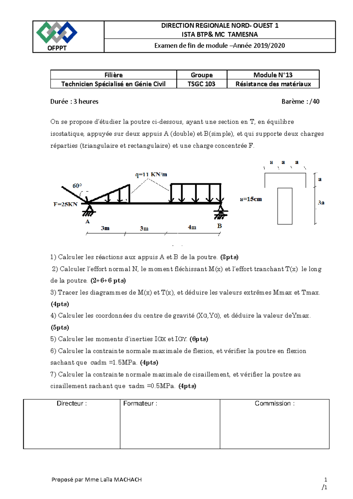 EFM TSGC RDM 2019-2020 Groupe 103 - OFPPT DIRECTION REGIONALE NORD ...