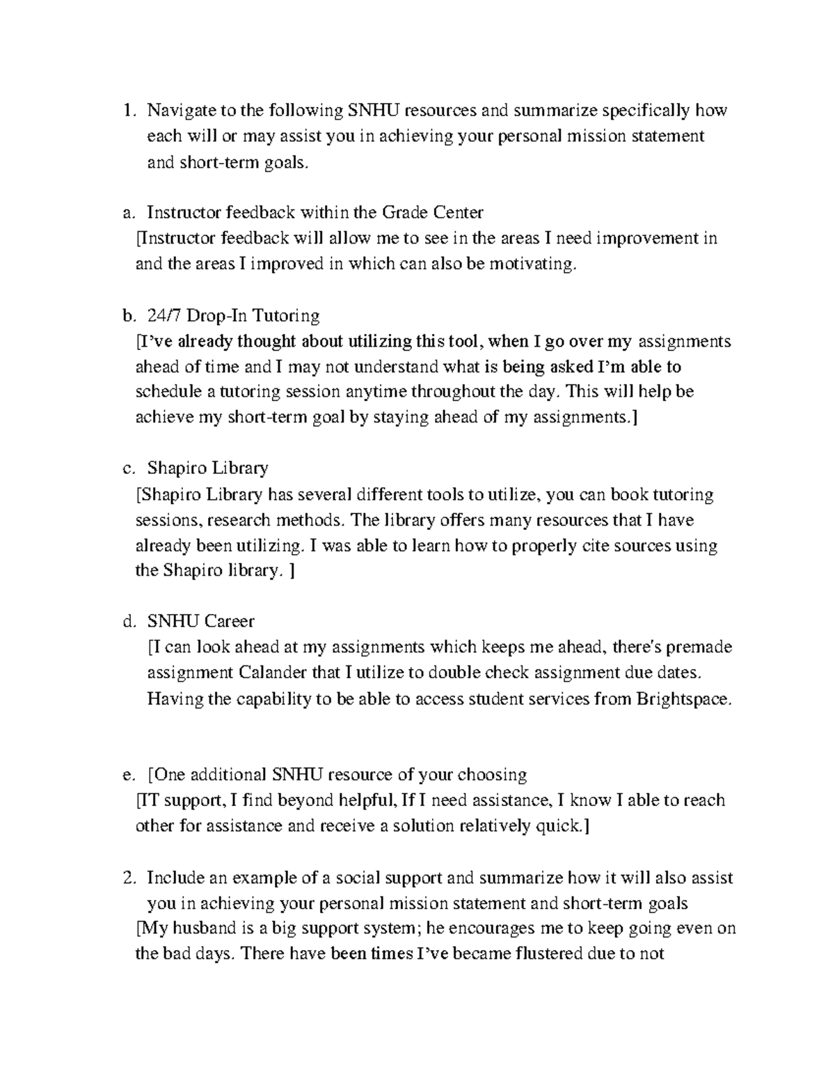 5-3 Journal SSO - Navigate to the following SNHU resources and ...