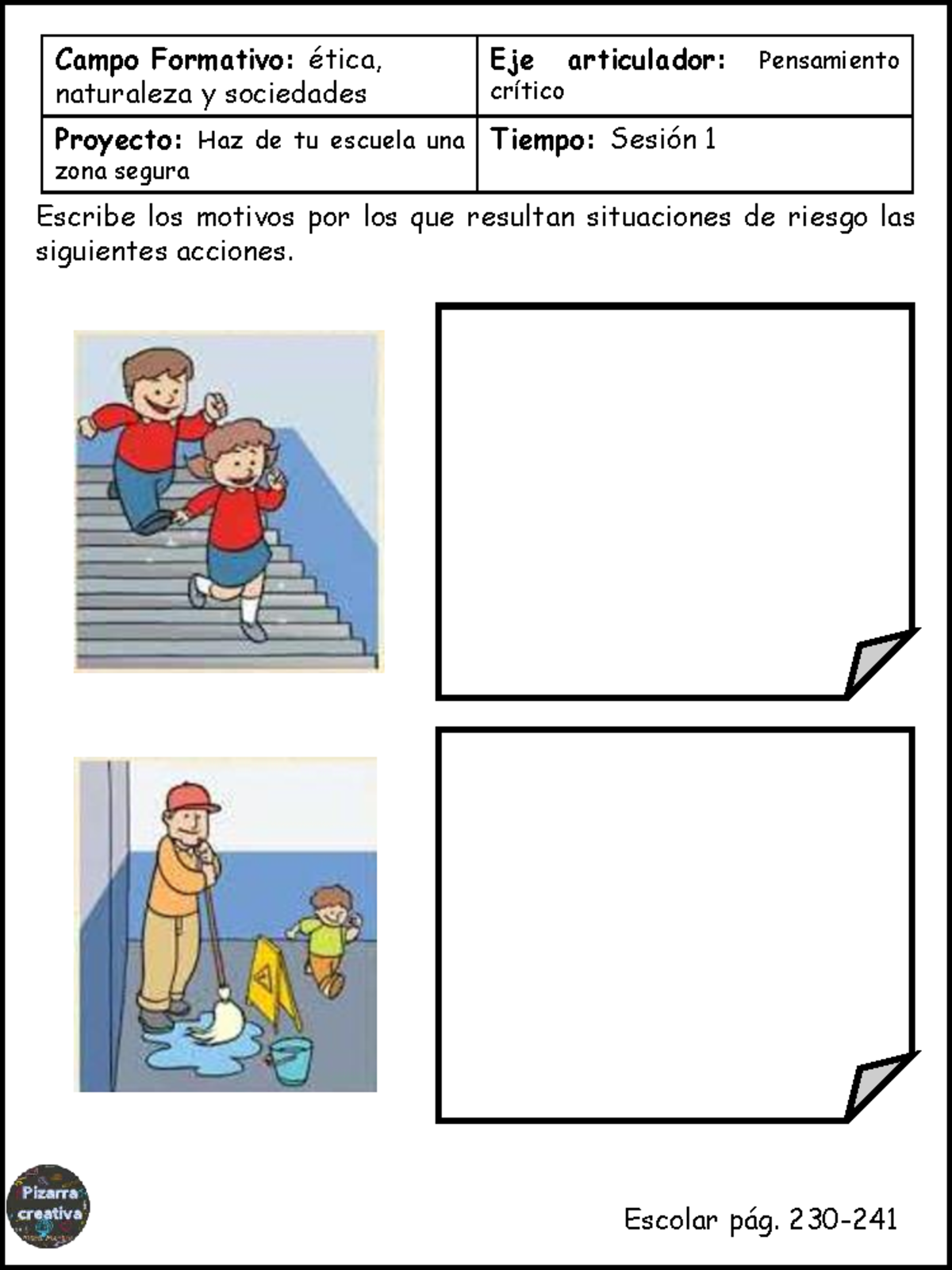 3° Anexos: Haz de tu Escuela una Zona Segura - Ética y Naturaleza - Studocu