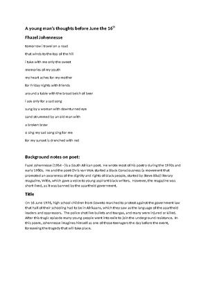 [Solved] Read through the following excerpt from the childrens play The ...