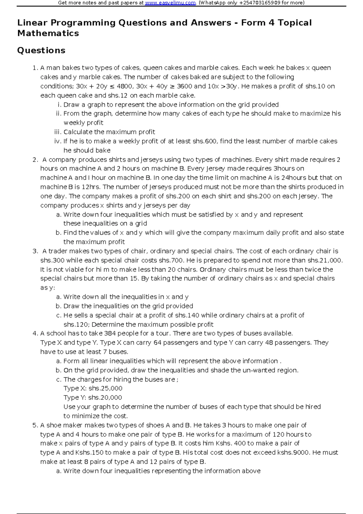 Longitudes and Latitudes Questions and Answers - Form 4 Topical ...