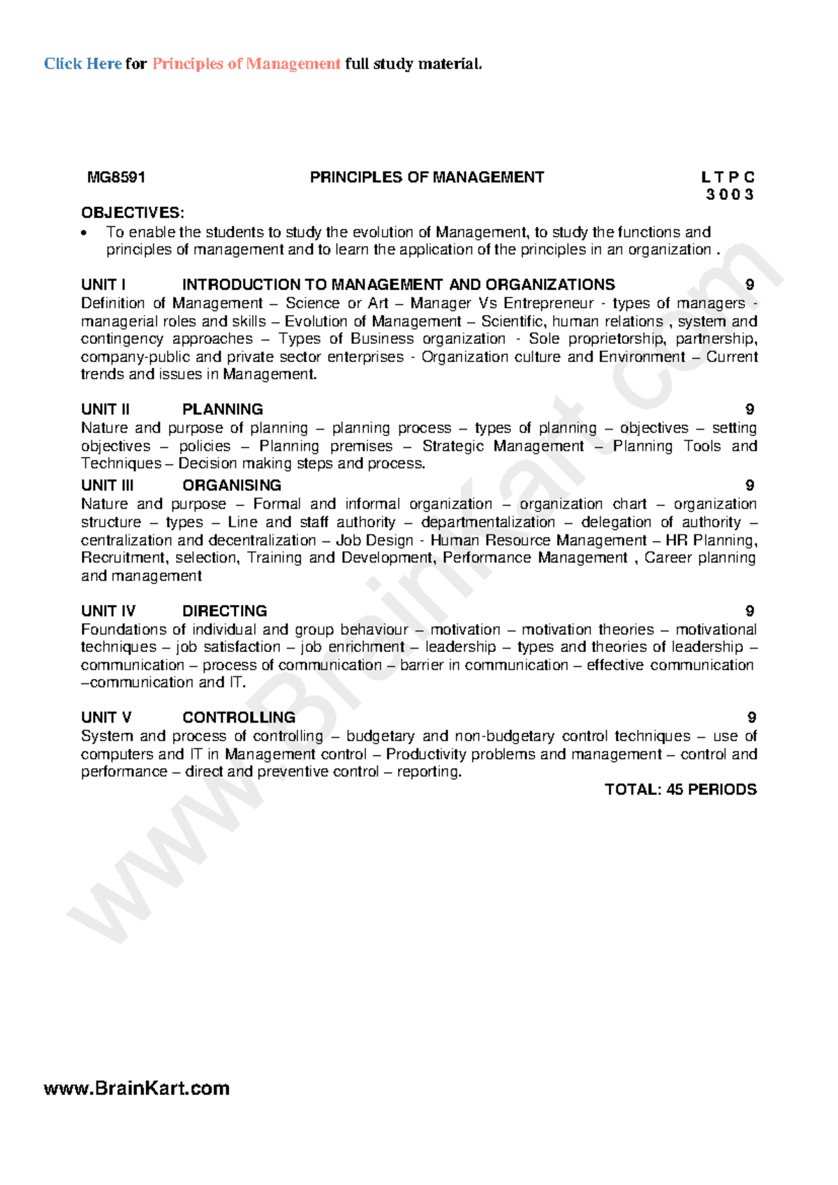 122 - MG8591 Principles of Management - Anna University 2017 Regulation ...