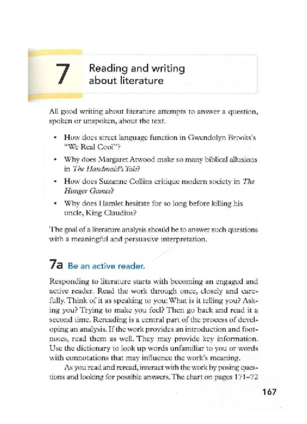 ENG 101: Reading and Writing About Literature - Analysis Techniques ...