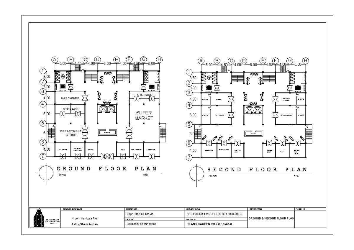 Engineering Project Plan - Multi-Storey Building Overview - Studocu