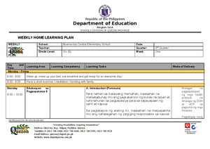 SIP Annex 2C Student-led School Watching and Hazard Mapping - ANNEX 2C ...