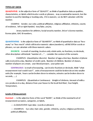 [Solved] how to solve - Elementary Statistics (MATH 1401) - Studocu