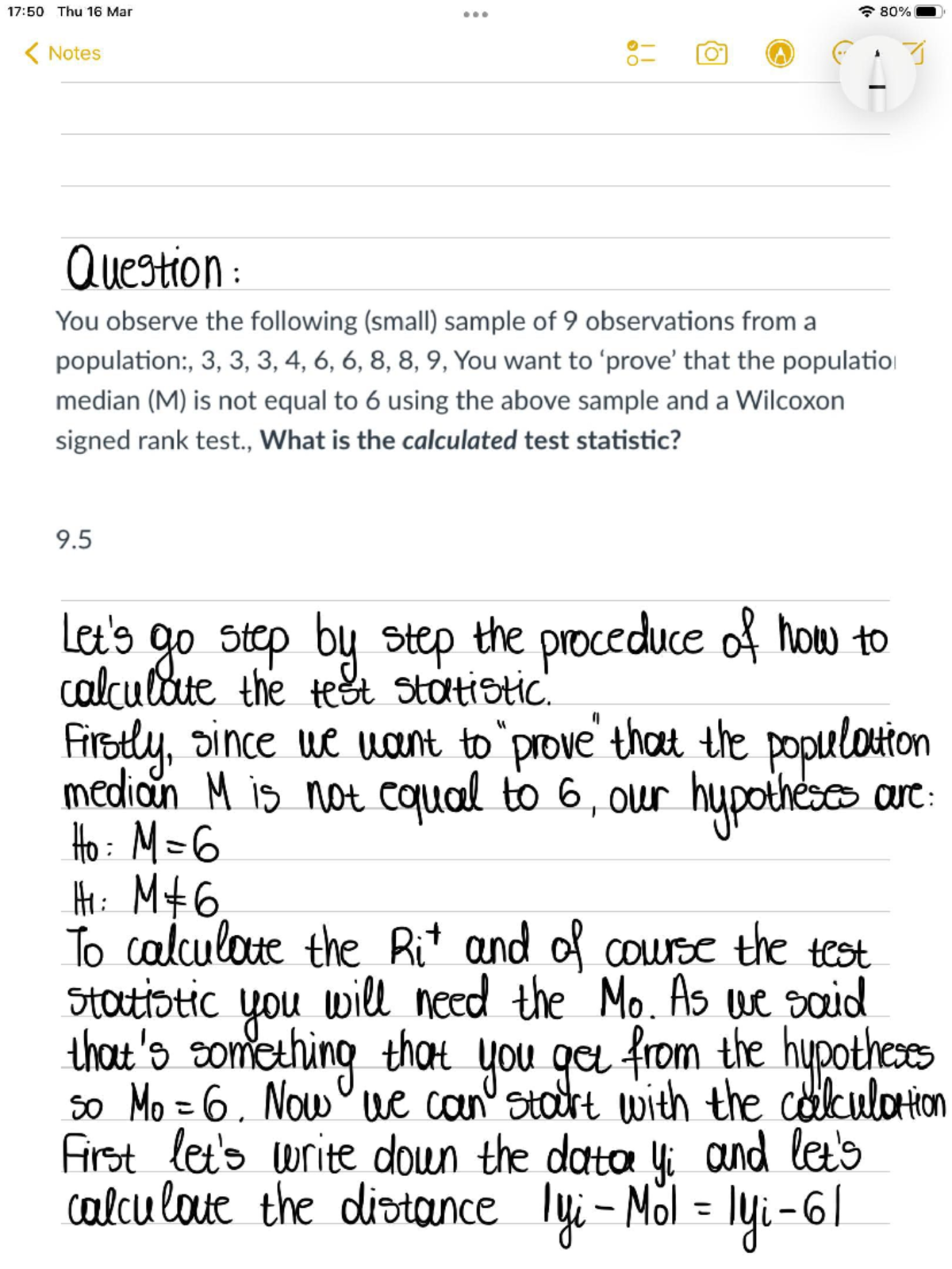 Wilcoxon Test Statistic Overview and Applications - Studeersnel