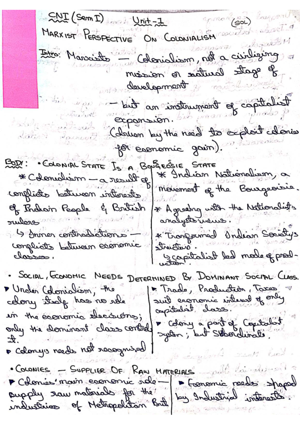 CNI Sem 1 - Comprehensive Notes for Exam Preparation - Studocu