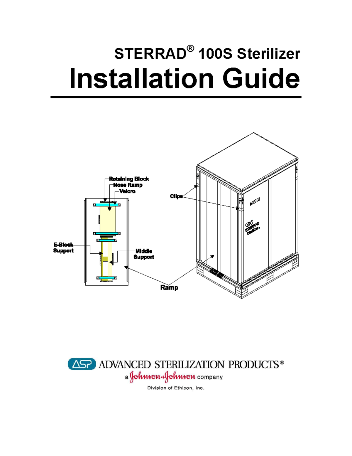 ASP Sterrad 100S - guìa de instalaciòn - STERRAD ® 100S Sterilizer ...