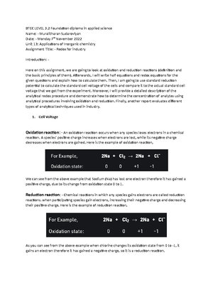 Unit 2D - booklet - unit 2D - BTEC Level 3 Extended diploma/certificate ...