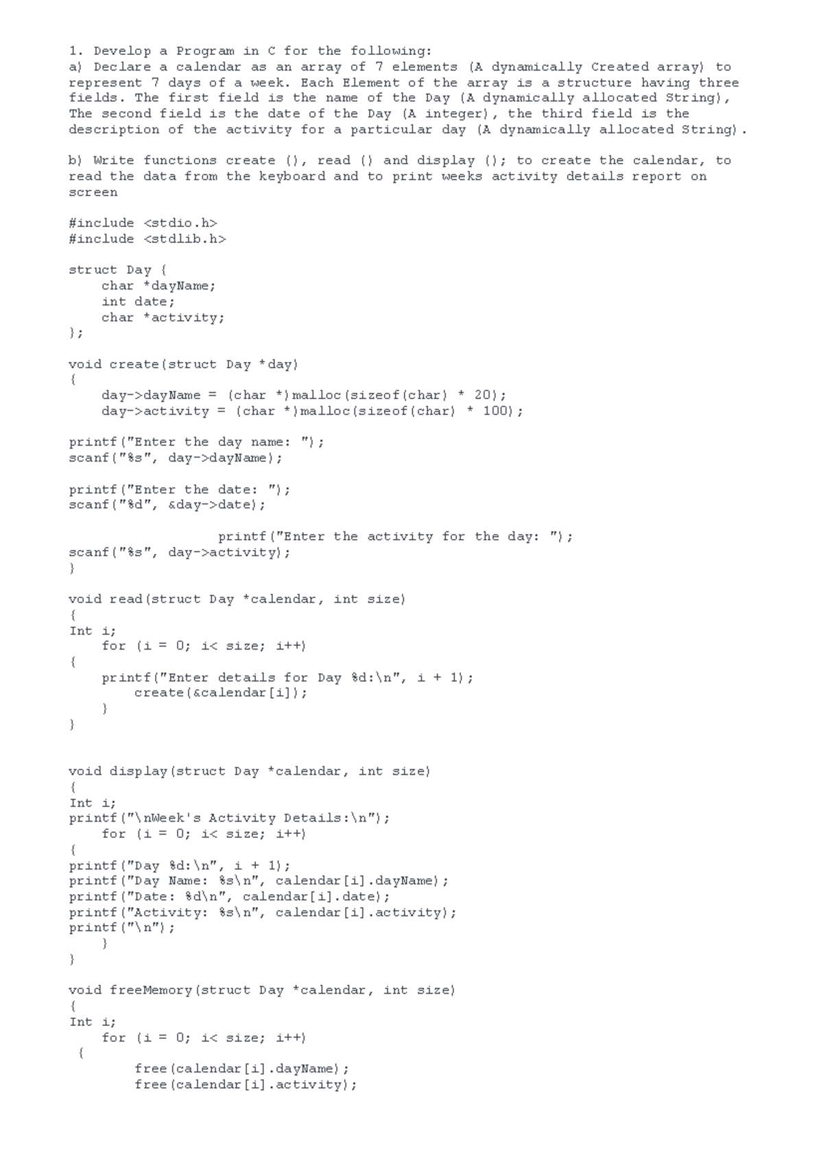 DS Lab Programs: C Implementation of Data Structures and Algorithms ...