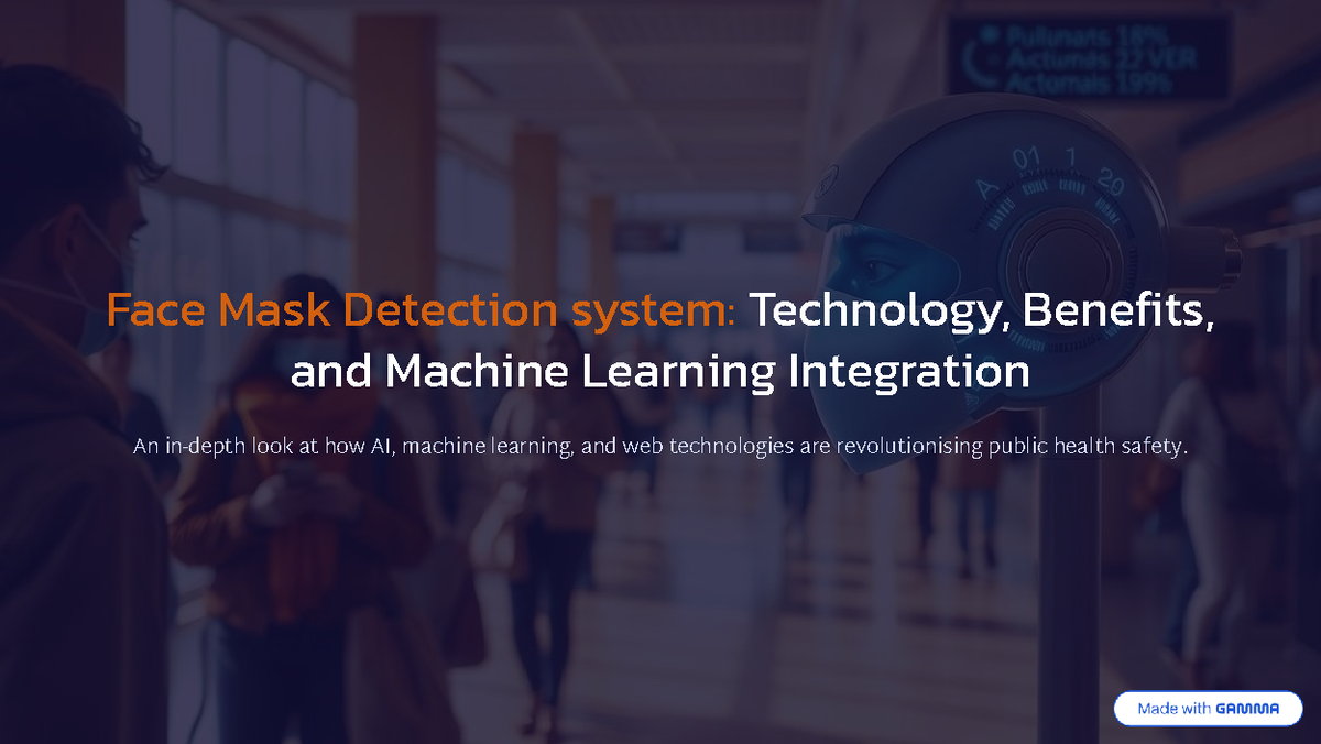 Face Mask Detection System: Tech, Benefits & ML Integration - Studocu