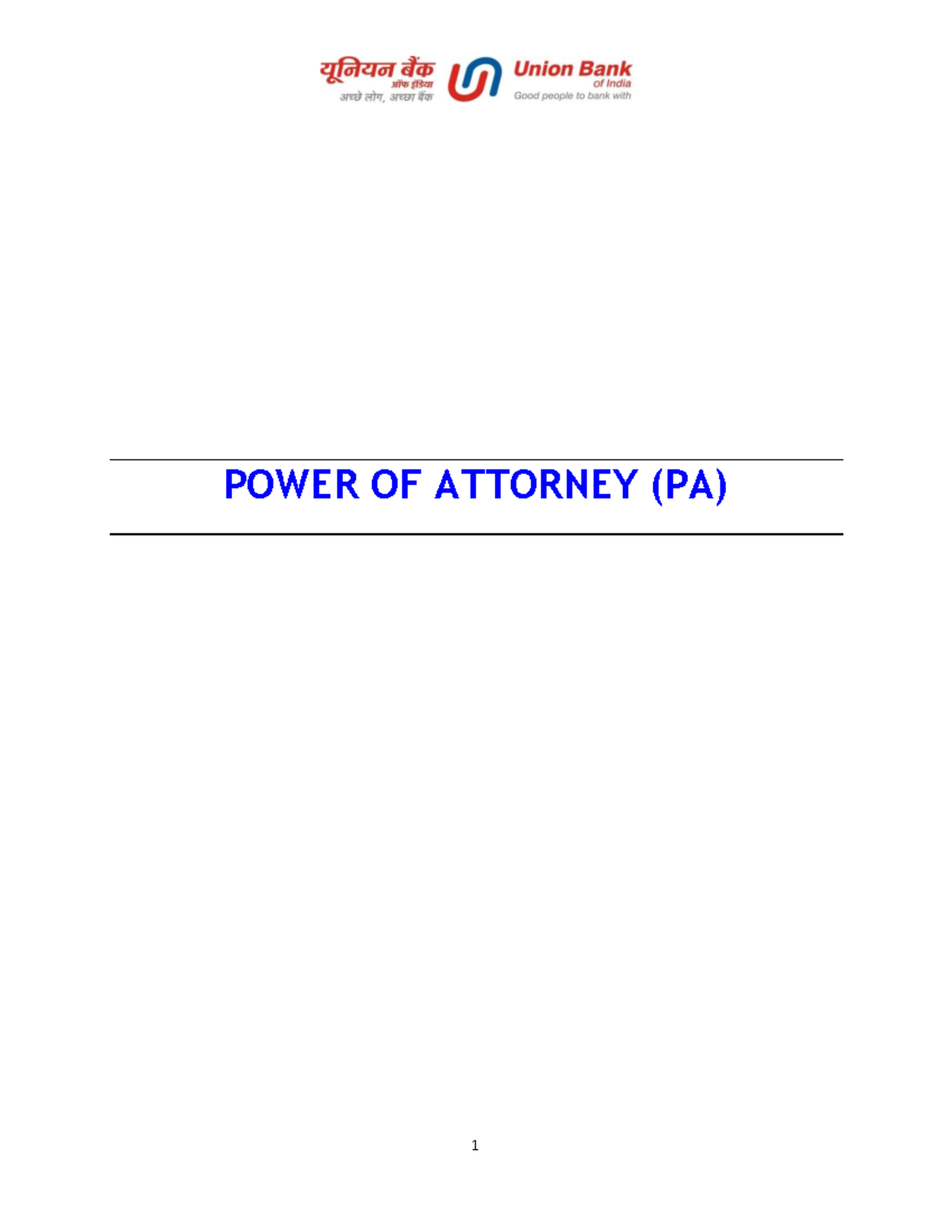 Power of Attorney (PA) - Comprehensive Overview and Guidelines - Studocu