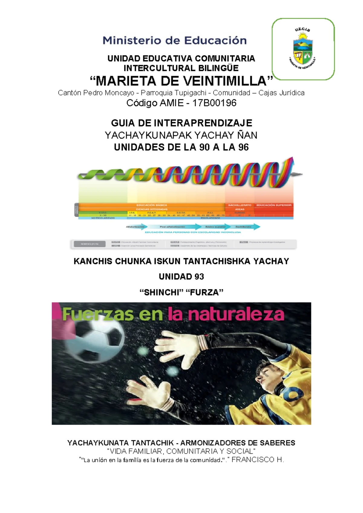 4.GUÍA-B-UNI 93-3BGU-FH-2024-2025 - UNIDAD EDUCATIVA COMUNITARIA INTERCULTURAL BILINGÜE “MARIETA ...